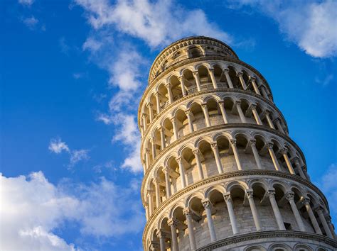 The Leaning Tower Of Pisa Was Once Tilting Dangerously Today Its A