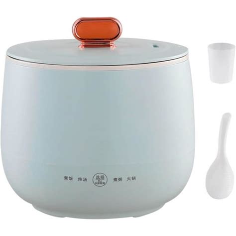 1 8L Mini Cuiseur À Riz Avec Mode Porridge Riz Multifonctionnel