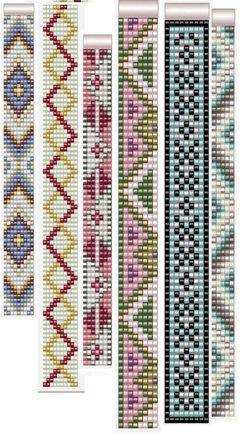 Free Printable Loom Beading Patterns Loom Bracelet Patterns Bead