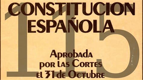 Art Culo Constituci N Espa Ola Youtube