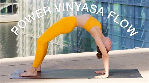 Power Yoga Energizing Vinyasa Flow Wach Neue Energie YouTube