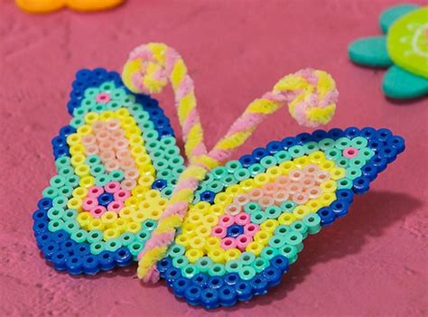12 Easy And Fun Butterfly Perler Beads Patterns Julie Ann Art