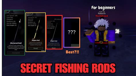 These Secret Rods Are Incredible Roblox Fisch YouTube
