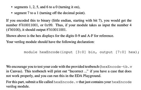 solved 1 [10 points ] write a verilog module named