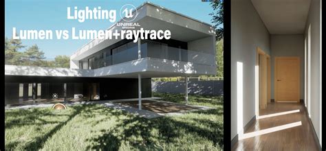 Part 9 Unreal Engine 5 Arch Viz Lighting Lumen Vs Lumen Raytrace