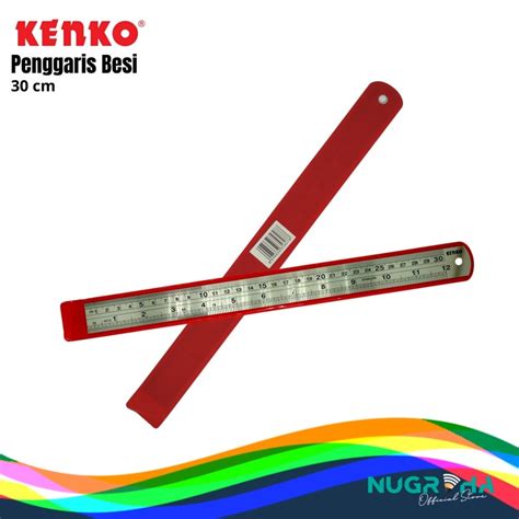 Jual GARISAN PENGGARIS BESI STAINLESS STEEL KENKO 15 20 30 40 CM