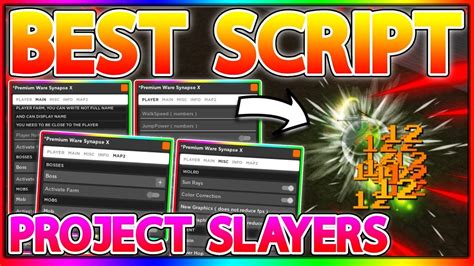 Project Slayers Update Hack New Op Map Autofarm Hack God Mode