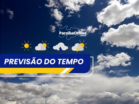 Veja A Previs O Do Tempo Para Esta Segunda Feira Na Para Ba