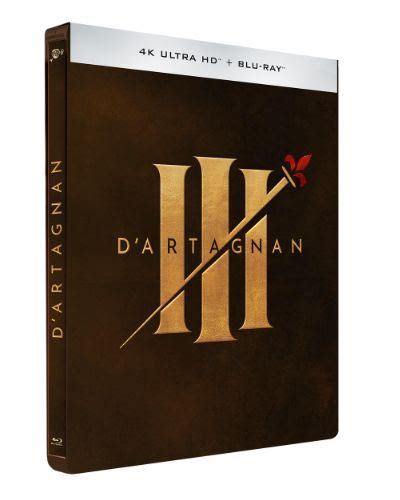 Les Trois Mousquetaires D Artagnan Édition Limitée Steelbook Blu ray