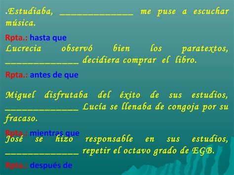 Uso de conectores lógicos PPT