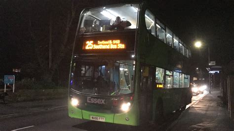 First Basildon ADL Enviro 400 Trident 2 33418 WA56FTT On Service 25