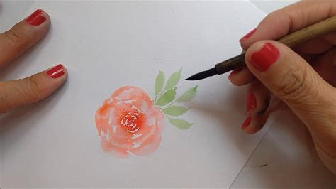 Como Pintar Rosas Em Aquarela Tutorial Completo YouTube