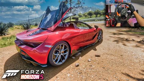 Forza Horizon 5 Convertible McLaren 720S SPIDER XSX 4k YouTube