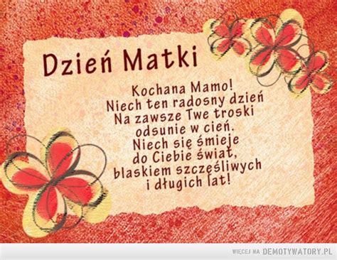 Dziś Dzień Mamy Jeśli jeszcze nie złożyłeś życzeń być może znajdziesz