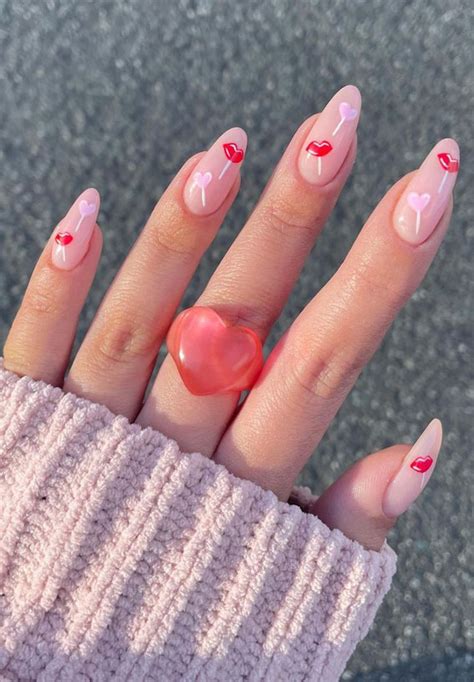 35 Best Valentine S Day Nail Designs In 2023 Aesthetic Heart Nails