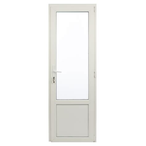 Dedeman Usa Interior Exterior Din PVC Cu Geam Termopan 2 3 Far Est