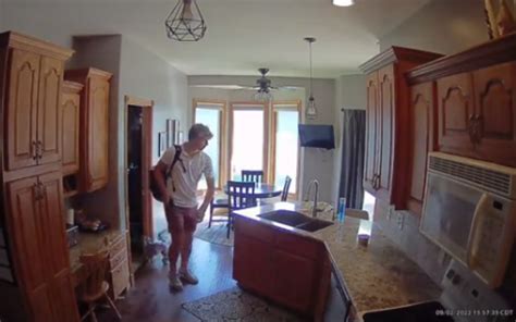 Cctv Catches Out Teen Who Told Mom He Was Having Couple Of Friends