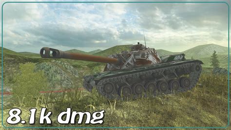 T E Frags K Dmg Wot Blitz Youtube
