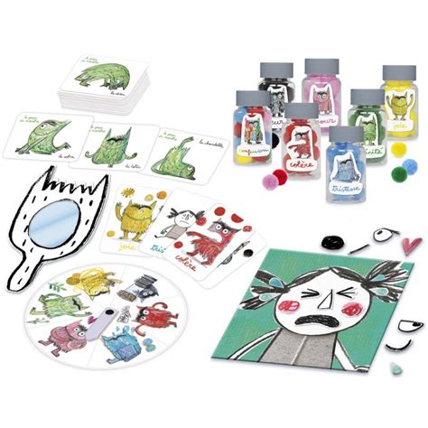 Je découvre les émotions Nathan Coffret complet pour accompagner