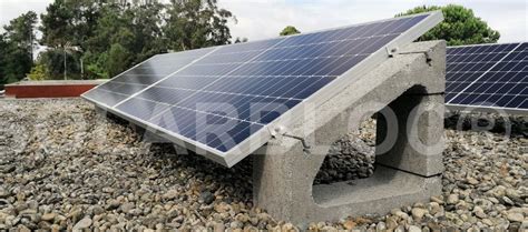 Montagem De Pain Is Solares Em Coberturas E Superf Cies Planas
