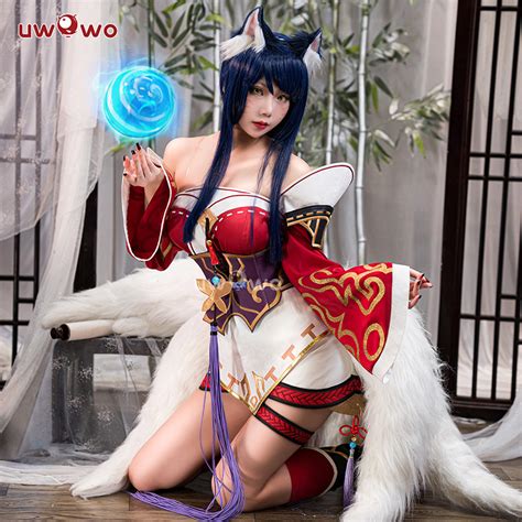 预售Uwowo悠窝窝英雄联盟LOL九尾妖狐阿狸cosplay服装女新手游版 虎窝淘