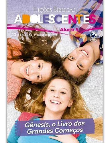 Revista Ebd Adolescentes Aluno Trimestre Cpad Mercadolivre
