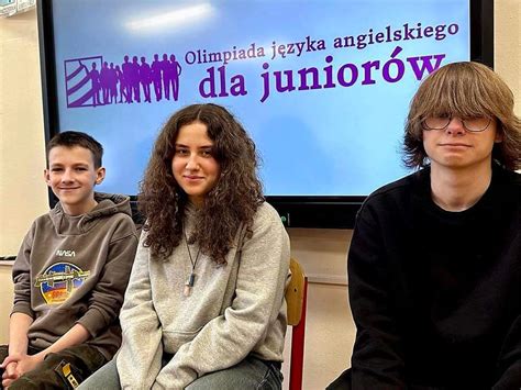 Olimpiada Języka Angielskiego Juniorów Zespół Szkół Nr 2 w Pułtusku z
