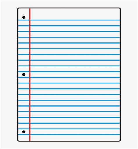 Notebook Paper Clipart Clip Art Library