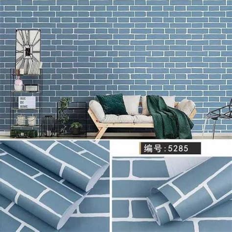 Jual Wallpaper Stickers Dinding Motif Batu Alam Abu Abu Di Seller