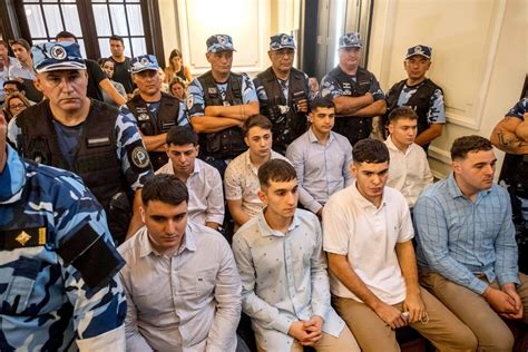 Condenan A Perpetua A Cinco De Los Ocho Rugbiers Por El Crimen De