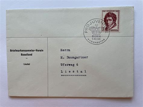 Briefmarken Schweiz Pro Juventute 1955 Kaufen Auf Ricardo
