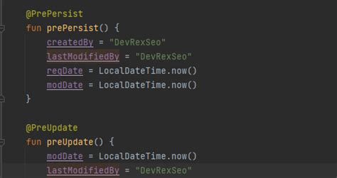 Spring Data Jpa With Kotlin Entity Auditing