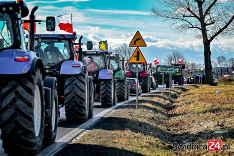 Og Lnopolski Protest Rolnik W Ci Gniki Zablokuj Krajow Pi Tk