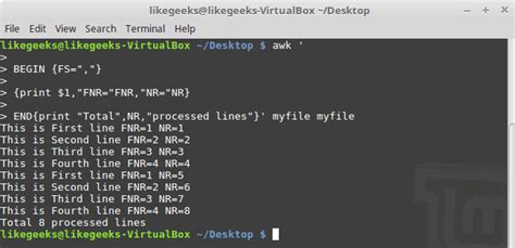 30 examples for awk command in text processing