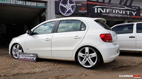 Gol G6 Rebaixado Rodas Volcano Strong Aro 17