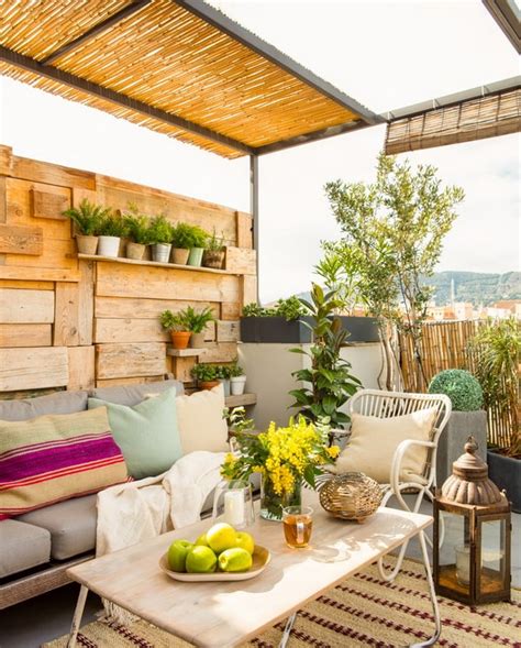 Ideas Para Terrazas Peque As Decoraci N De Exteriores Peque Os