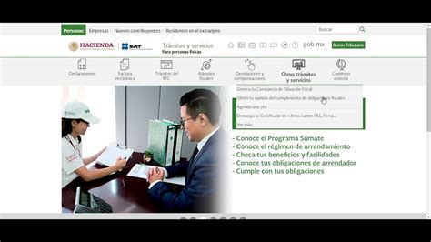 Como descargar la Opinión de cumplimiento SAT YouTube