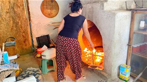 TÜRKİYE KÖY HAYATI GÜNLÜK RUTİN KÖY HAYATI KIRSAL TARZDA YEMEK