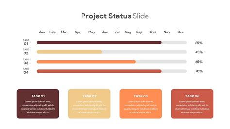 Project Status Powerpoint Template Slidebazaar