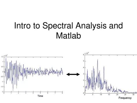 ppt intro to spectral analysis and matlab powerpoint presentation free download id 4200124