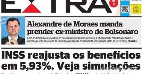 Capa Extra Edi O Quarta De Janeiro De