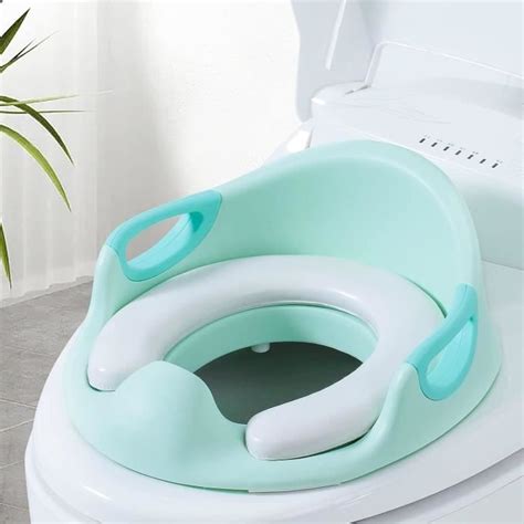 Réducteur Toilette Enfant Rehausseur Wc Enfant Avec 2 Coussins Et