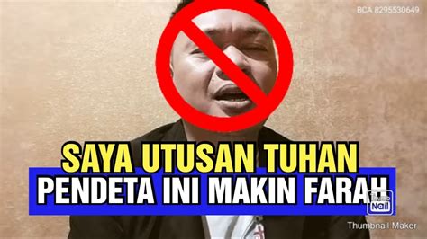 TAMBAH PARAH PENDETA INI MENGAKU SEBAGAI UTUSAN TUHAN YouTube