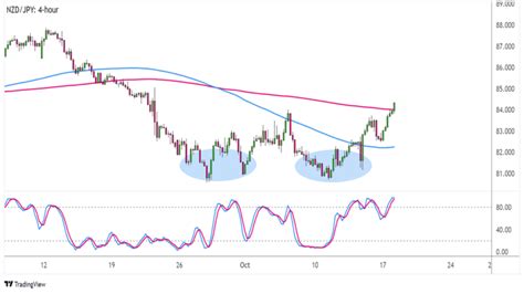 Chart Art Double Bottom Patterns On S P 500 Index NZD JPY Babypips