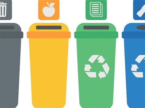 Tipos de contenedores de reciclaje descubre cuáles son los más comunes