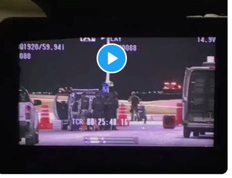 Vídeo mostra momento em que policial militar sob surto atira e acaba