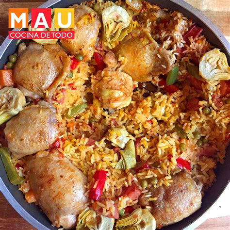 Mau Cocina De Todo Paella De Pollo Y Chorizo