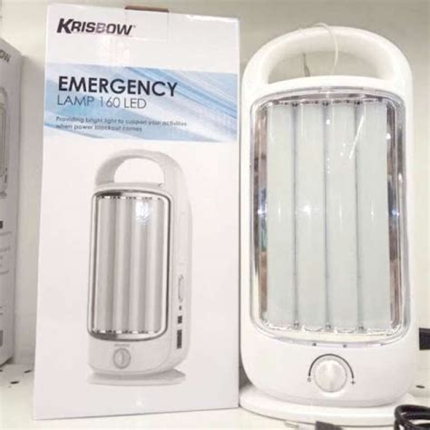 Jual EMERGENCY LAMP 160 LED Teknologi Dimmer Lampu Darurat TERANG