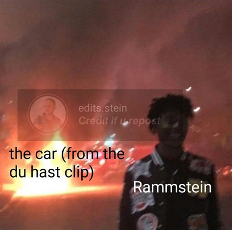 Credit Edits Stein On Ig Rammstein Funny Pictures Music Stuff