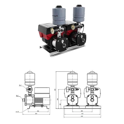 Buy Grundfos CME Twin 3 62 Pressure Booster Pump